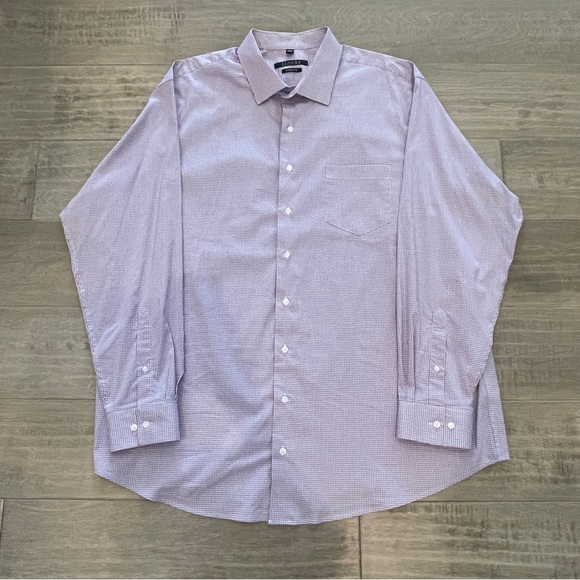Synrgy | Shirts | Elegant Light Purple Patterned Mens Dress Shirtfrom ...